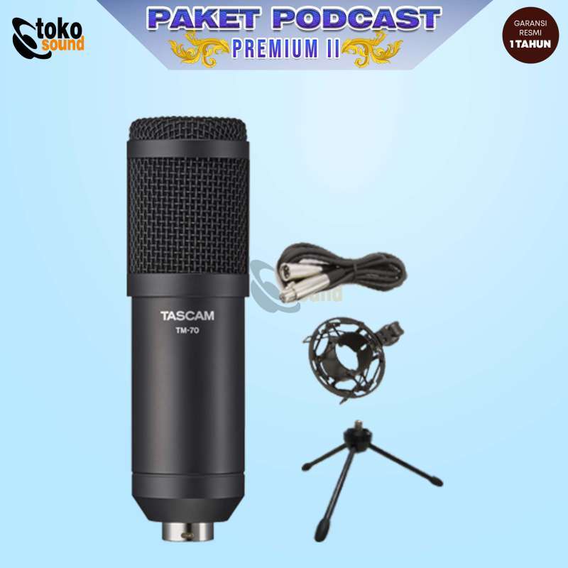 Jual Paket Podcast Premium 4 Orang - Rodecaster Pro 2 - Tascam Tm 70 ...