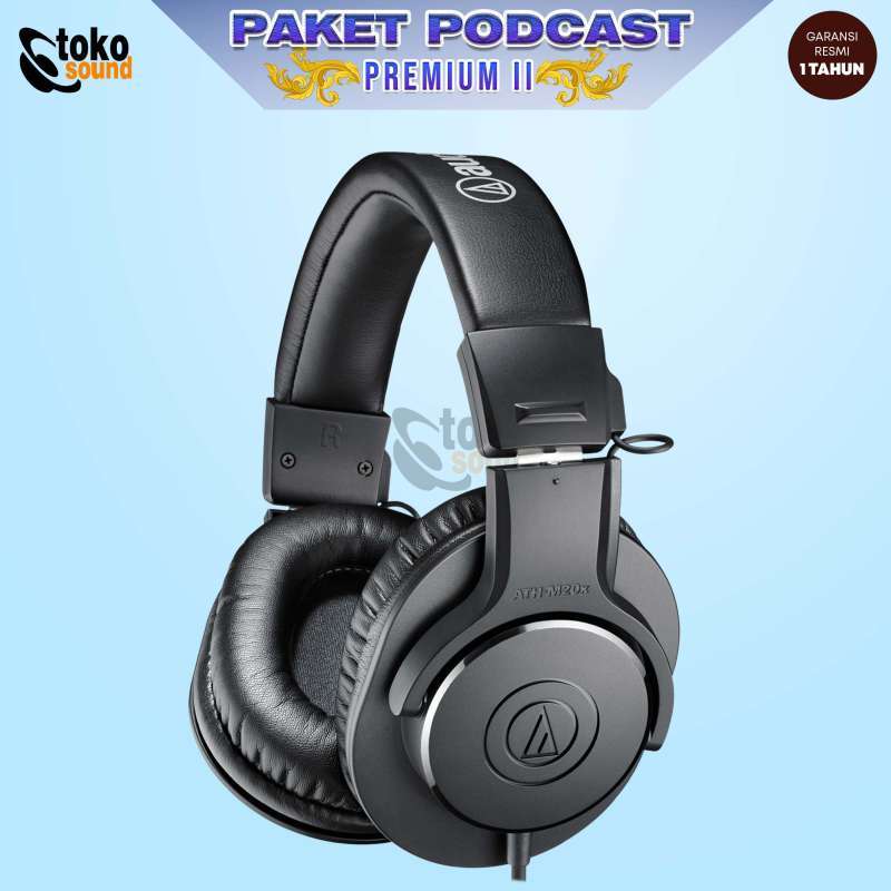 Jual Paket Podcast Premium 4 Orang - Rodecaster Pro 2 - Tascam Tm 70 ...