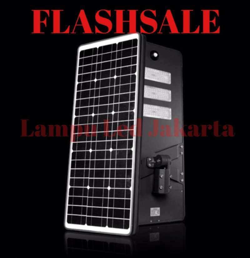 Promo Pju LED solar 60watt komponen philips. Lampu pju solar philips ...