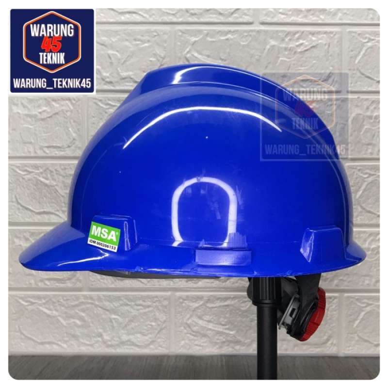 Promo HELM PROYEK SAFETY V GUARD MERK MSA SNI LOKAL SUSPENSI FASTRACK ...