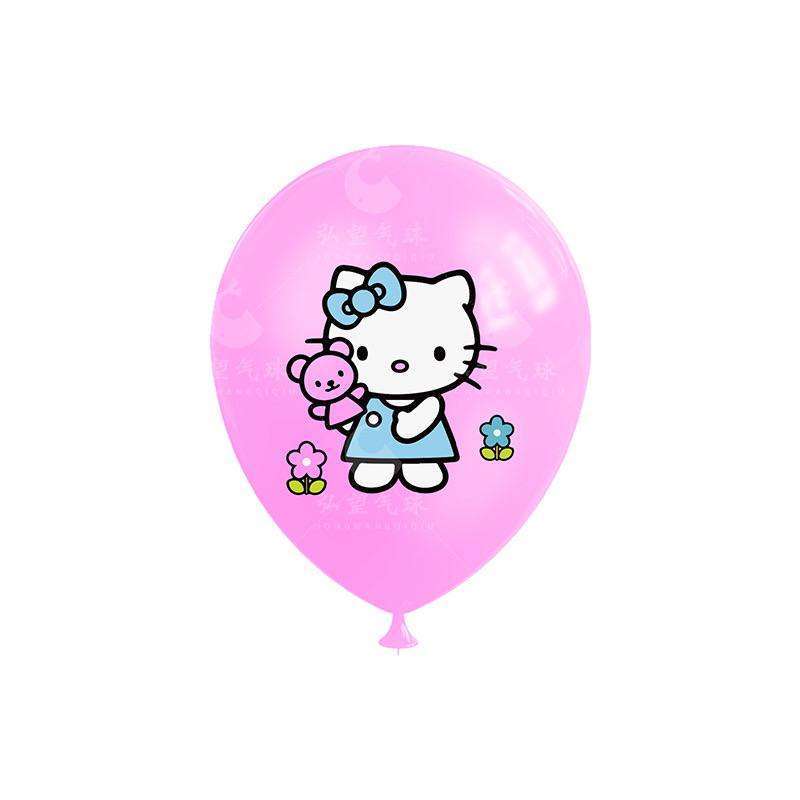 Jual Balon Latex Sanrio Kuromi Isi 10 / Balon Kuromi Sanrio Hello Kitty ...
