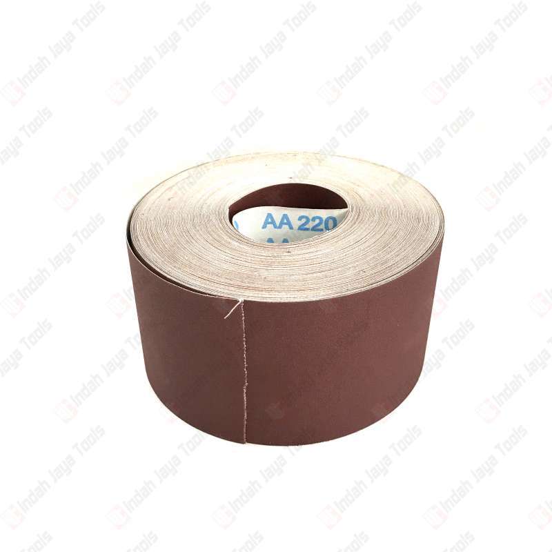 Jual Amplas Roll Grit 220 Per Meter - Kertas Kain Hamplas Gosok Di ...