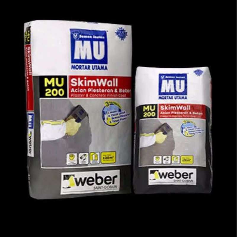 Promo Mu 200 40 Kg ( Mortar Utama Acian Untuk Bata Ringan) Diskon 23% ...