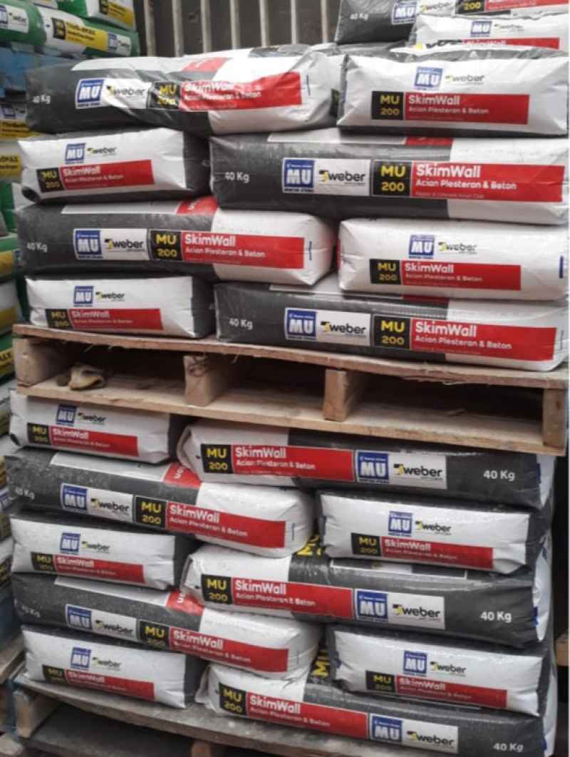 Promo Mu 200 40 Kg ( Mortar Utama Acian Untuk Bata Ringan) Diskon 23% ...