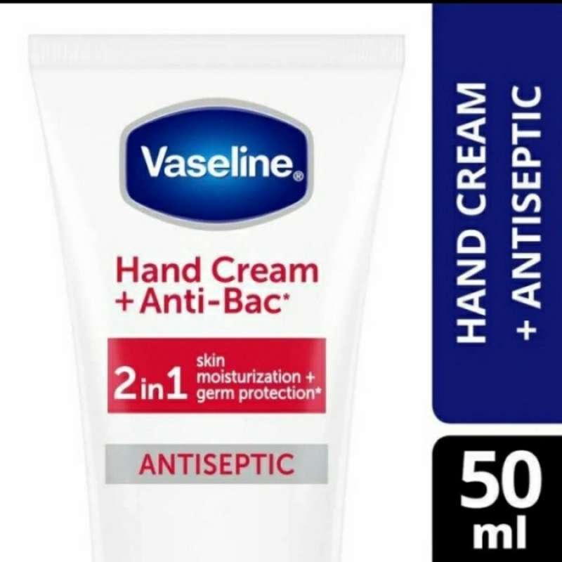Jual Vaseline Hand Cream Bacterial 50ml Di Seller Premier Market Id ...