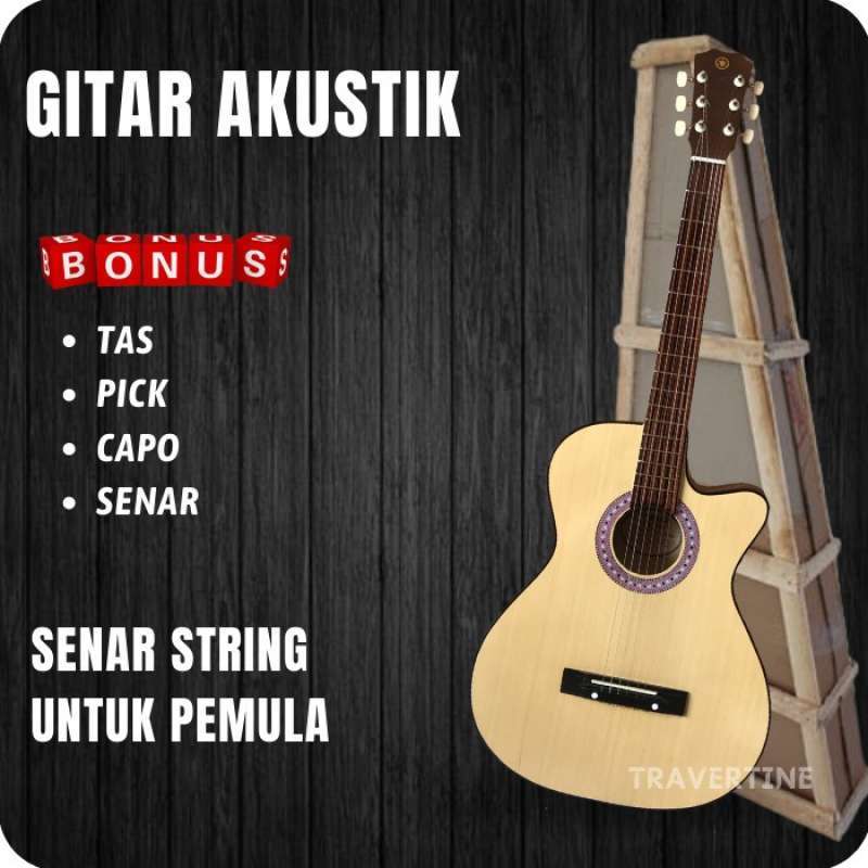 Promo Gitar Guitar Akustik Acoustic Fg225 Senar String Untuk Pemula ...