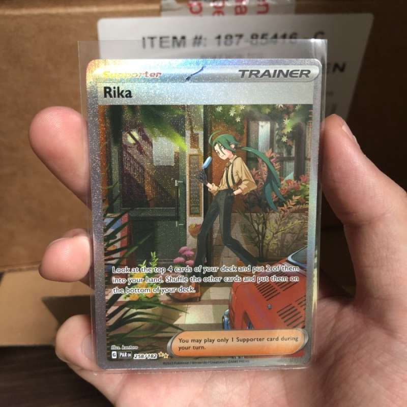 Promo Pokemon TCG Paradox Rift Rika Special Illustration Rare Diskon 23 ...