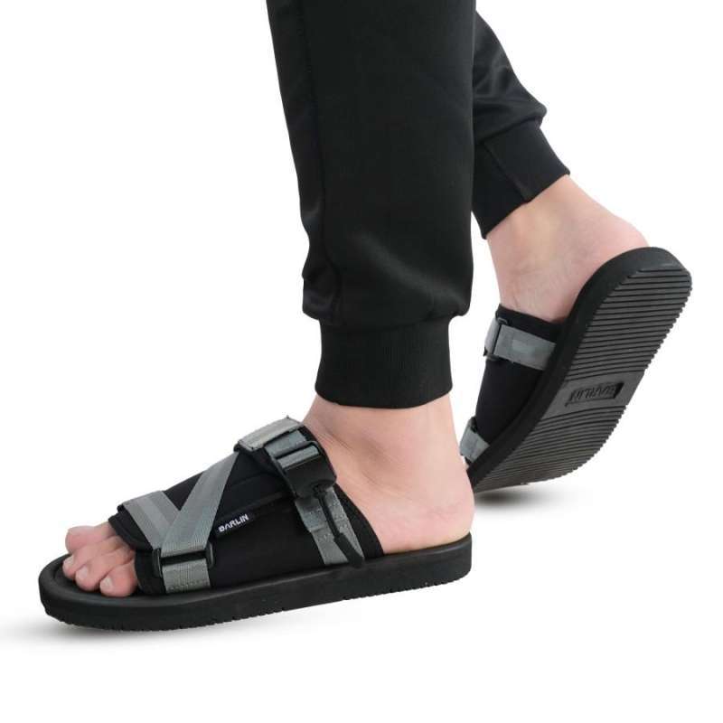 Promo Barlin - Sandal Gunung Traveling Slide Pria - Nawara Series ...