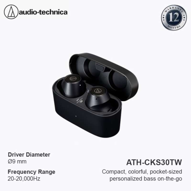 Promo Audio-Technica ATH-CKS30TW True Wireless Headphones Diskon 23% di Seller Azurestore - Pulo ...