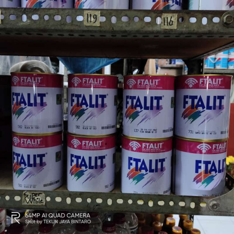 Promo Ftalit (1 Kg) - Cat Minyak / Untuk Kayu Besi (Ready Semua Warna ...