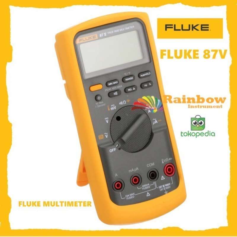 Promo FLUKE 87V MAX TRUE RMS DIGITAL MULTIMETER -TOKOSEPULUH10 Diskon ...