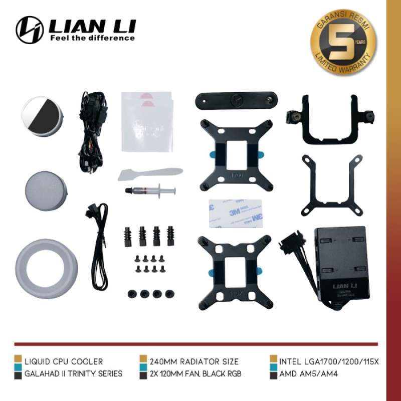 Jual Lian Li Galahad Ii Trinity 240 Argb Aio Uni Fan Sl-infinity Di ...