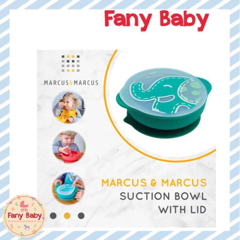 Promo MARCUS MARCUS SUCTION BOWL WITH LID Diskon 27% di Seller ...