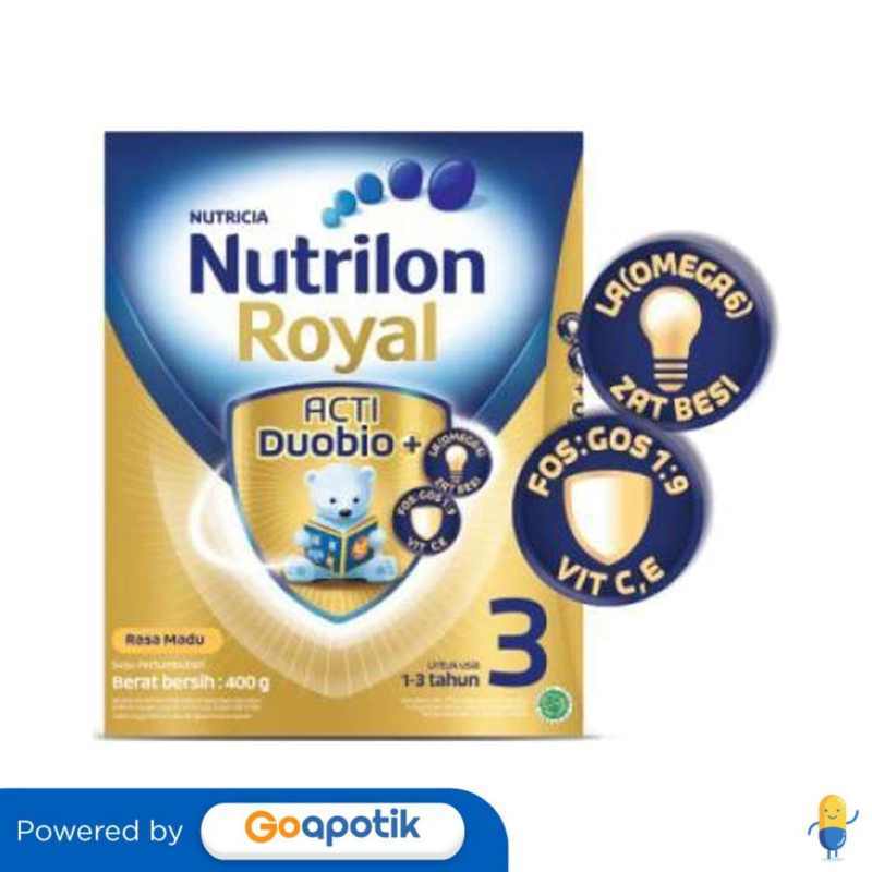 Jual Nutrilon Royal 3 Susu Pertumbuhan Anak Usia 1-3 Tahun Rasa Madu ...