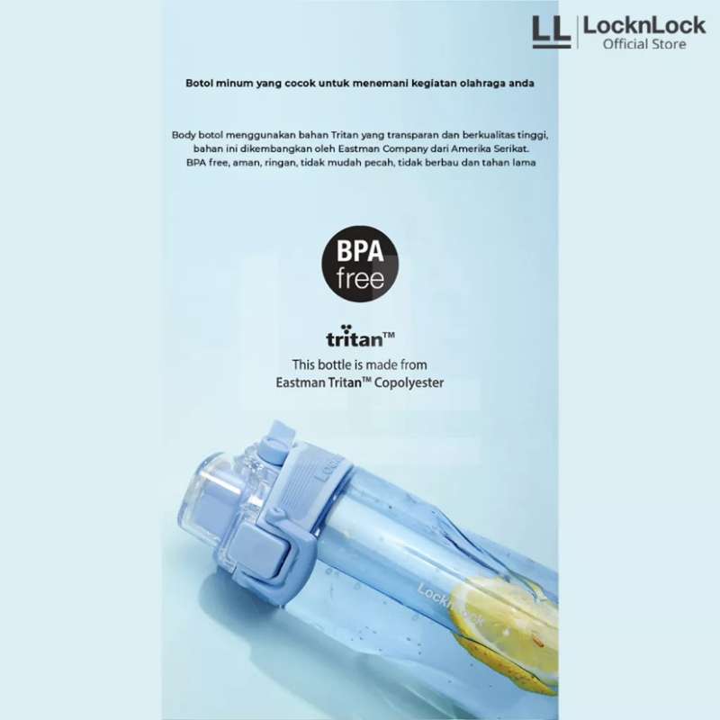 Jual Locknlock Botol Minum Abf797 Grip Sports Bottle 700ml Abf797blu ...
