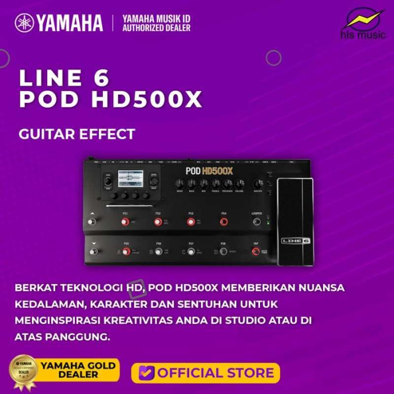 Jual Line 6 Pod Hd500x Guitar Effect Di Seller Hls Music - Hls Musik ...