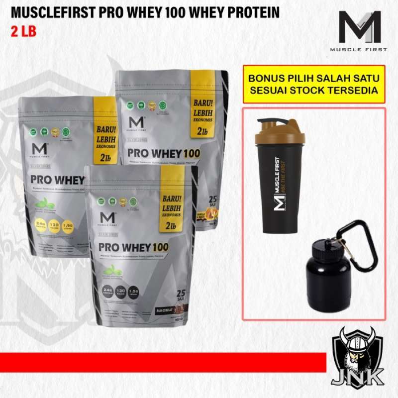 Promo M1 Muscle First - Pro Whey 100 2lbs 900 gr Free Shaker - Whey ...