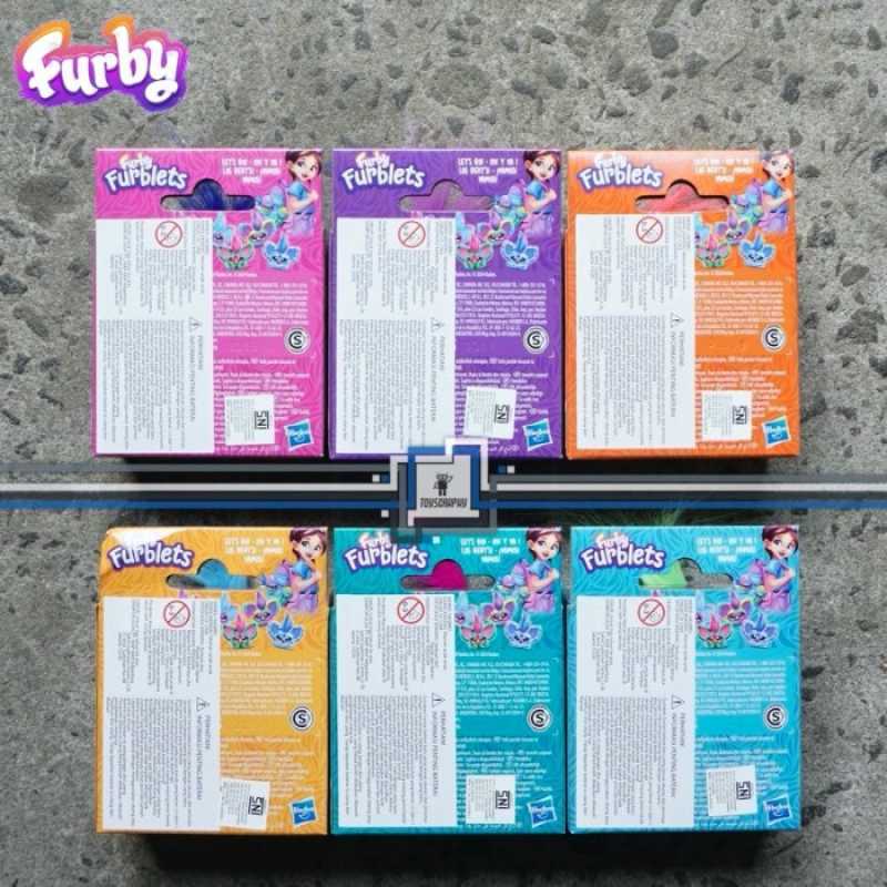 Jual Furby Furblets Mini Electronic Plush Toys Mainan Boneka Light ...