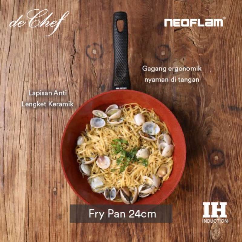 Promo Neoflam De Chef Fry Pan 24 Cm / Wajan Penggorengan Diskon 9% Di ...