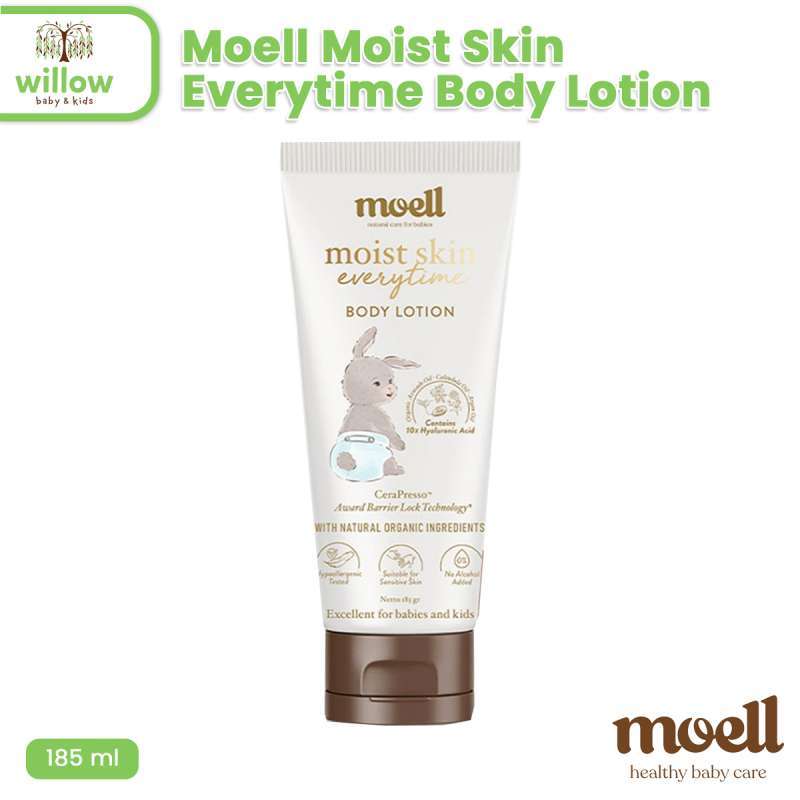 Jual Body Lotion Bayi - Moell Moist Skin Everytime Body Lotion Di ...