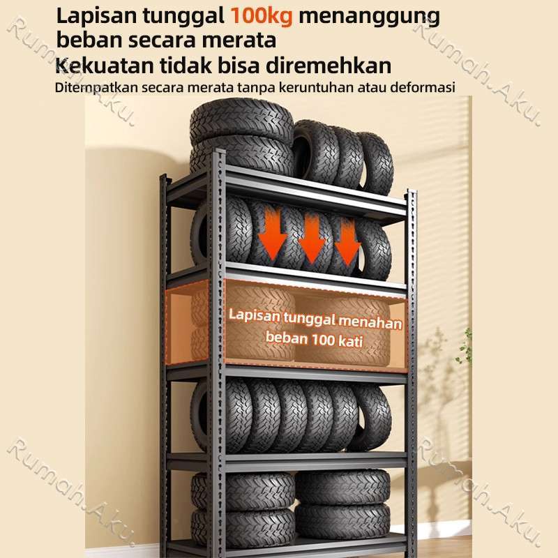 Jual Rak Besi Siku 6 Tingkat Rak Susun Besi R - Rak Di Seller Uwais ...