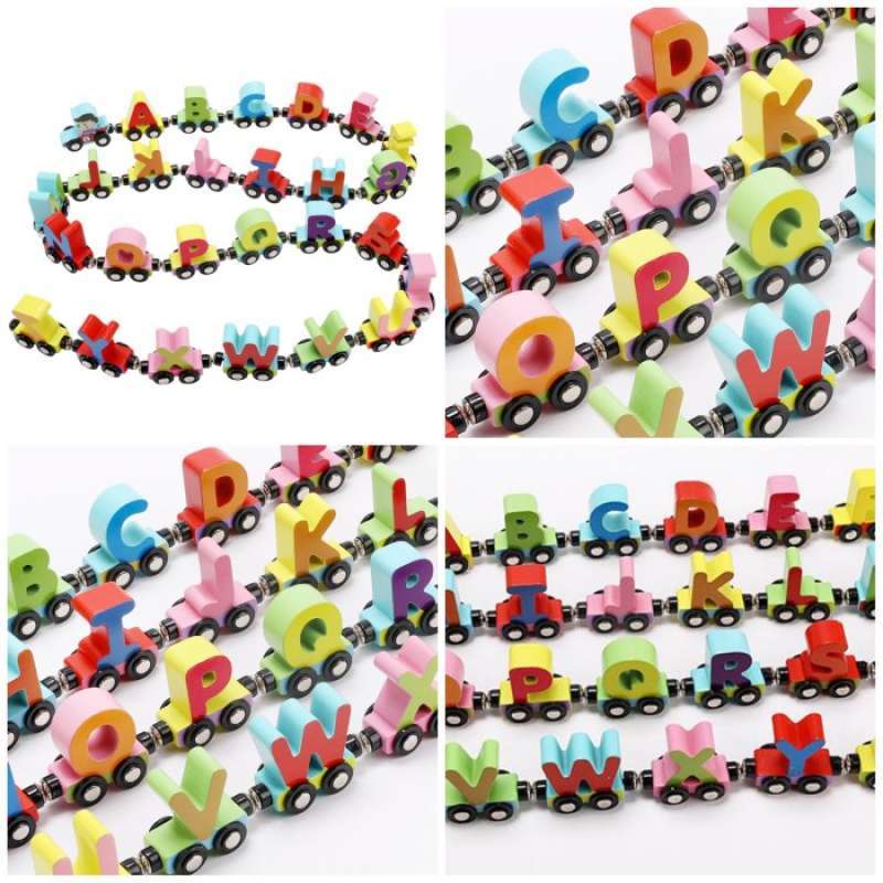 Promo Mainan Edukasi Anak Mobil Magnetic Alfabet ~ Magnetic Alphabet ...