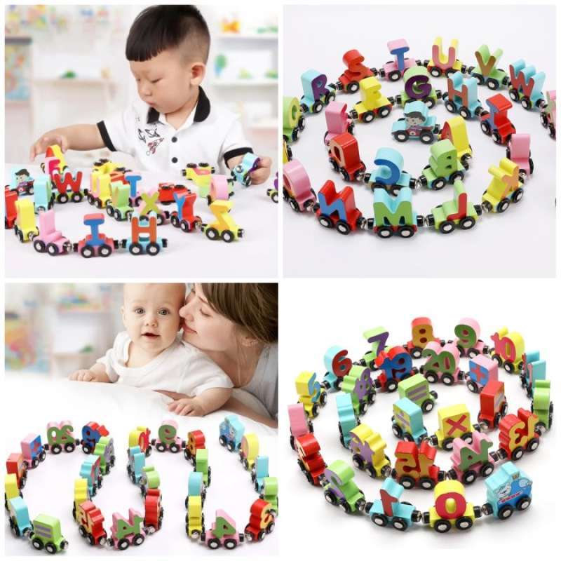 Promo Mainan Edukasi Anak Mobil Magnetic Alfabet ~ Magnetic Alphabet ...