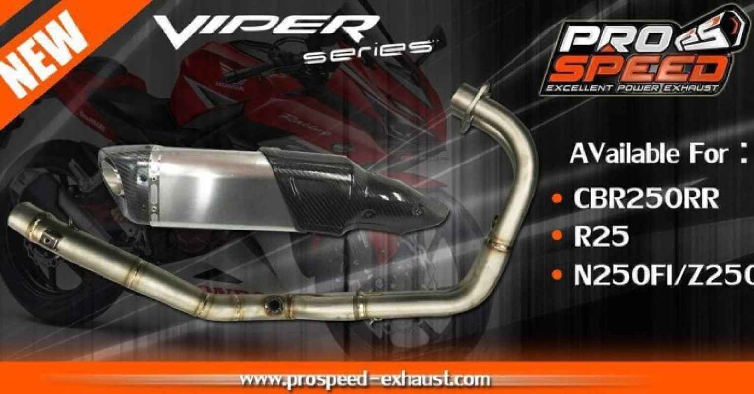 Promo Knalpot Prospeed Viper Series Ninja 250 Fi / Z250 Fullsystem ...