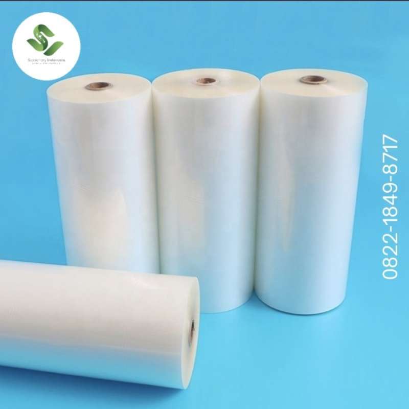 Jual Plastik Laminasi Panas Roll Thermal Laminating Glossy Doff ...