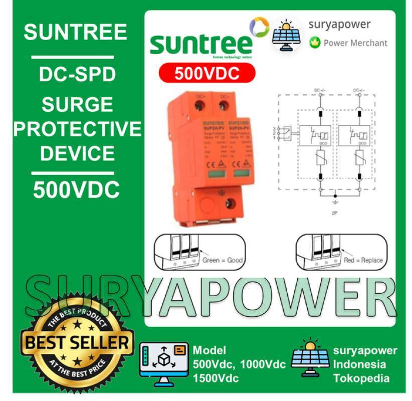 Promo Spd Dc 500v 1000v 1500v - Surge Protective Device - Suntree ...