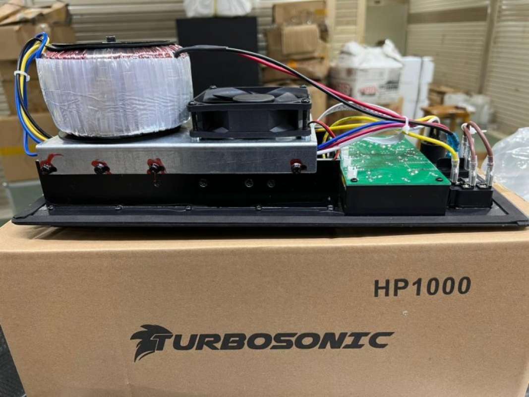 Jual Mesin Kit Power Amplifier Aktif Turbosonic Model Huper 1000 Watt ...