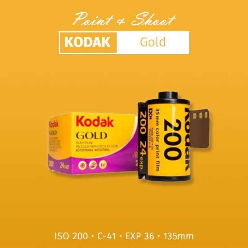 Jual Kodak Gold 200 35mm 200/36 Exp - Roll Film Color Negative Di Seller Noelle - Cengkareng ...