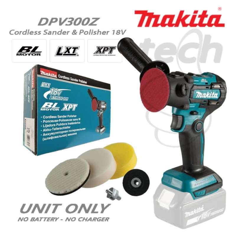 Promo Mesin Amplas Poles Baterai Cordless Sander Polisher 18v Makita ...