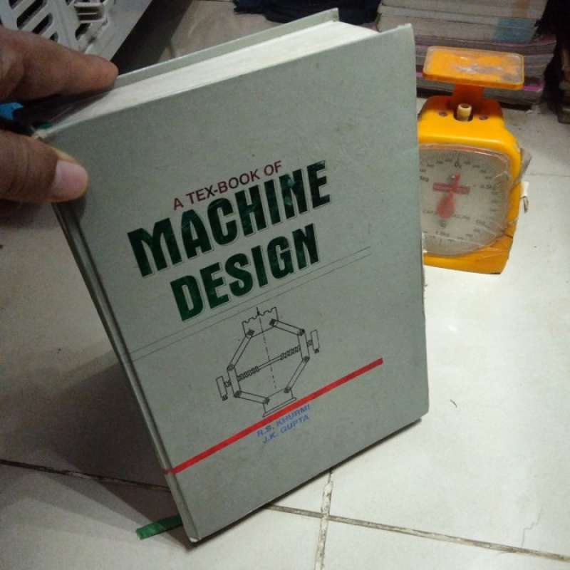 Jual A Tex - Book Of Machine Design R.s Khurmi, J.k.gupta Di Seller ...