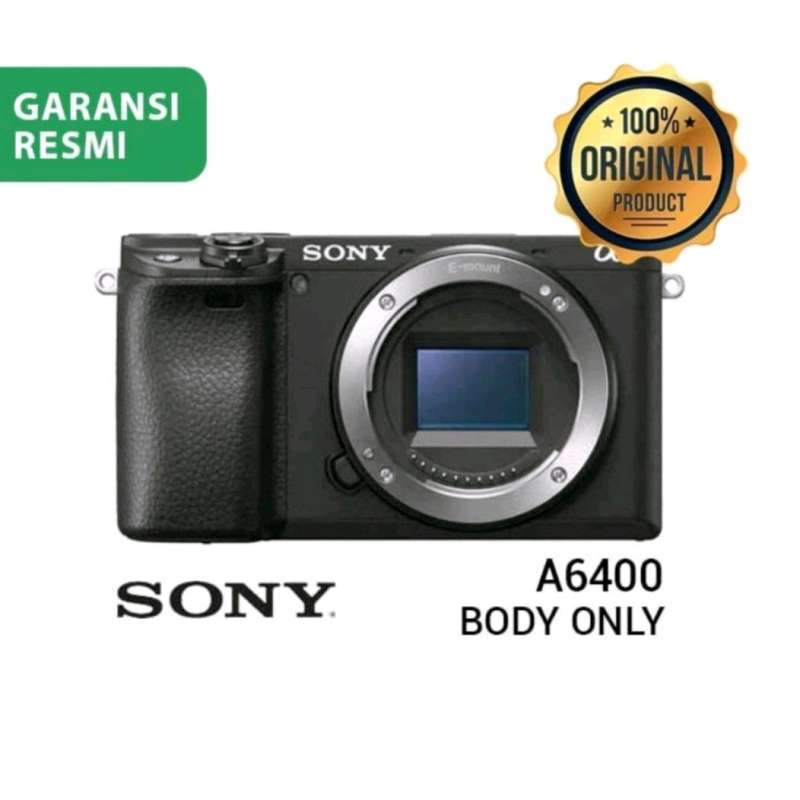 Jual Sony Alpha A6400 Body Only Mirrorless Camera Di Seller ...