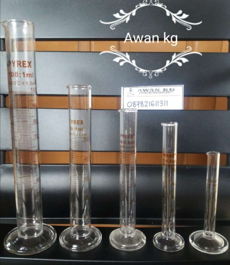 Jual Gelas Ukur Pyrex Atau Measuring Cylinder 5 Ml Murah Di Seller ...