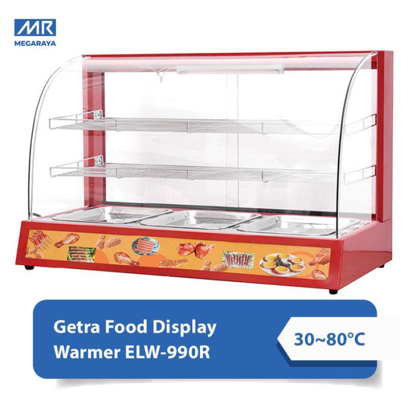 Jual Getra Kulkas Showcase Sliding Penghangat Makanan Elw990r / Elw ...