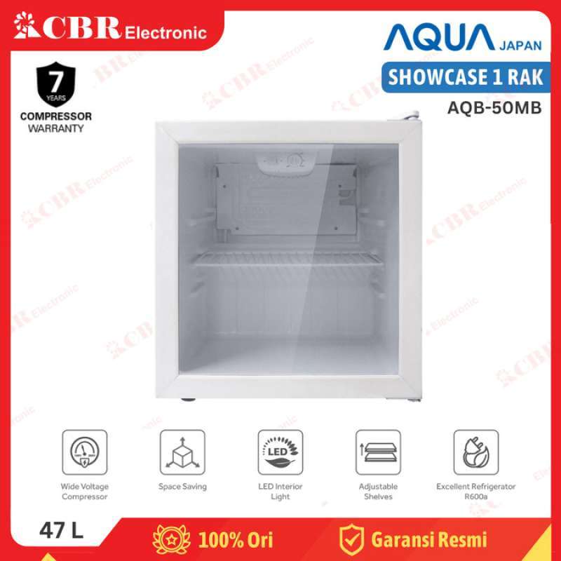 Jual Showcase Display Cooler Aqua 1 Rak Aqb-50mb Di Seller Shin Store ...