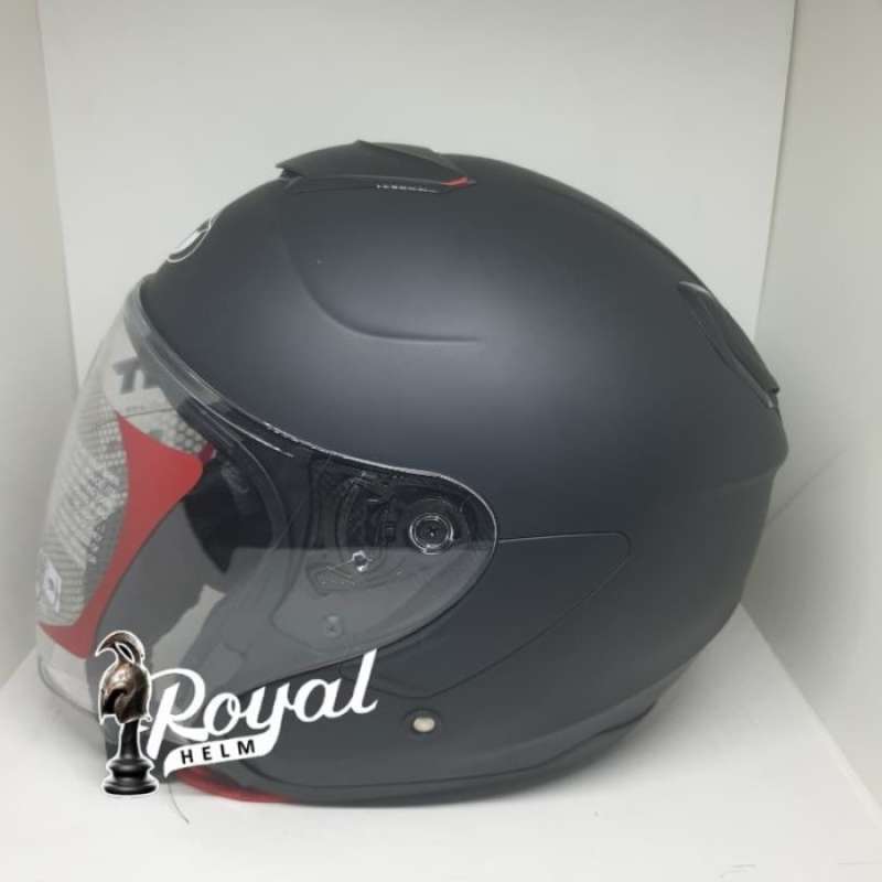 Promo Helm Kyt Kyoto Solid Black Matt / Hitam Doff Size L Diskon 23% Di Seller Valhein Store ...