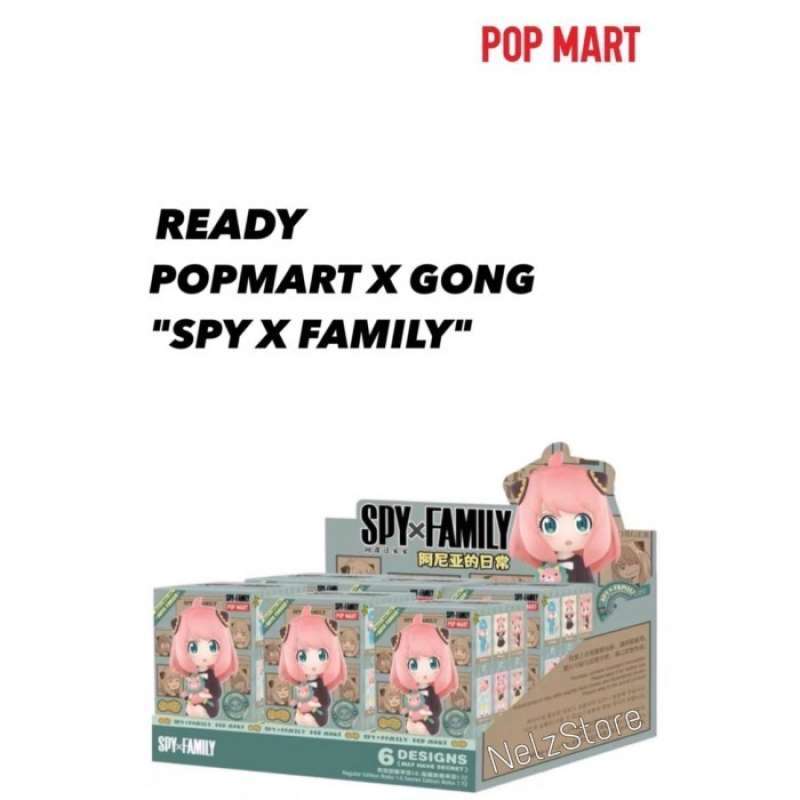 Jual Terjamin Asli [pop Mart X Gong] Spy X Family | Anya Forger Blind ...