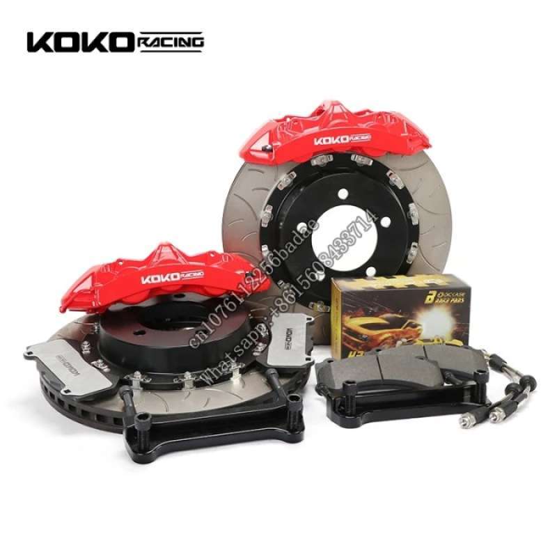 Jual Jm 6 Pot Caliper Brake Auto Racing Car Modified Big Kit Disk Rotor ...