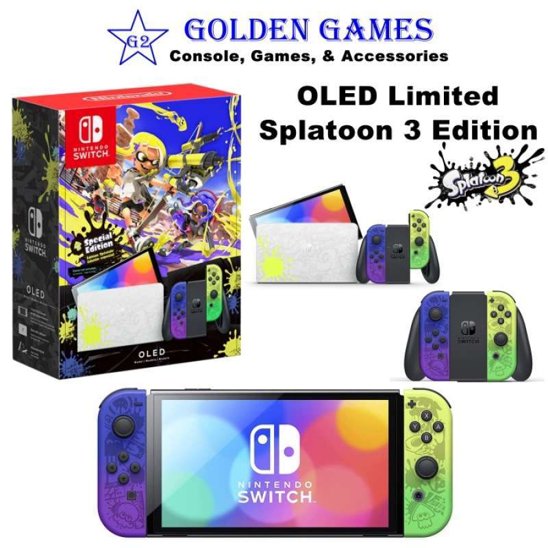 Jual Console Nintendo Switch Oled Splatoon 3 Edition Di Seller Zenin ...