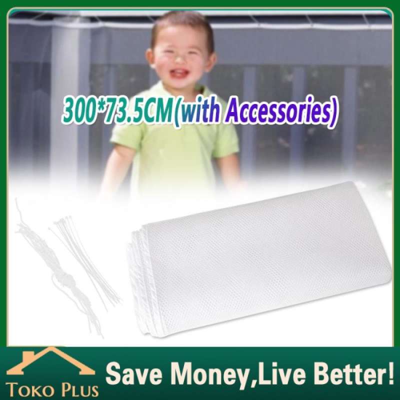 Jual 3m Jaring Pengaman Tangga Pagar Bayi Baby Safety Net Rumah Di ...