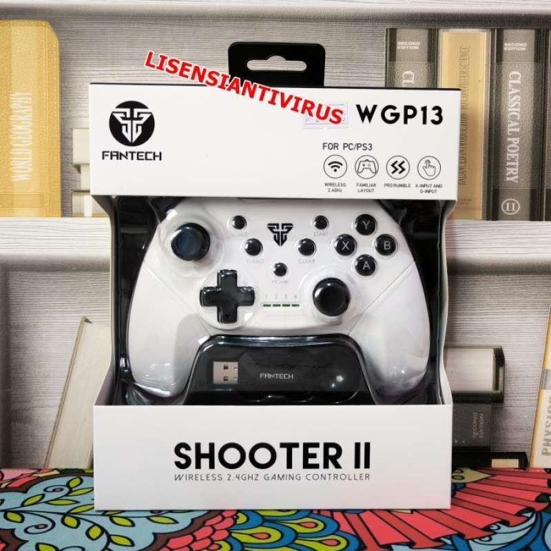Jual Stik Fantech Wireless Gaming Controller Wgp13 Gamepad Joystick Usb ...