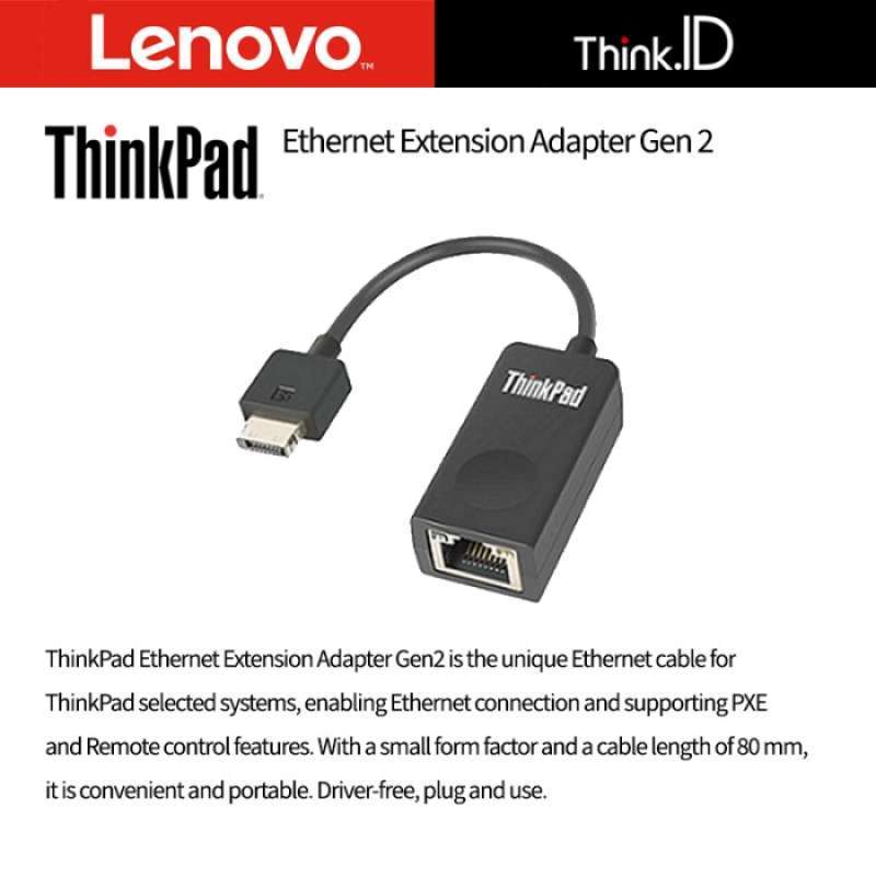 Jual Lenovo Thinkpad Ethernet Extention Adapter Gen 2 4x90q84427 Di ...
