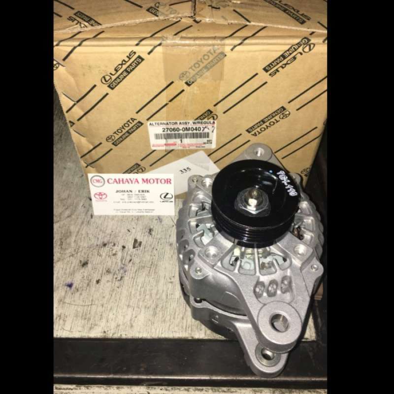 Promo Dinamo Ampere Alternator Vios Yaris Original 27060-0m040 Diskon ...