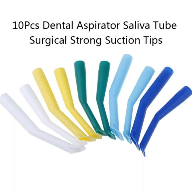 Promo Suction Surgical Tips Aspirator Isi 10 Dental Suction Strong Tips ...