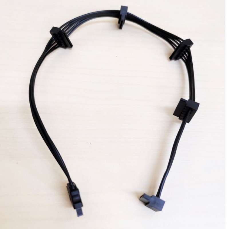 Jual Kabel Sata Power 1 To 5 Splitter Cabang Ssd Hdd Extension Cable Di ...