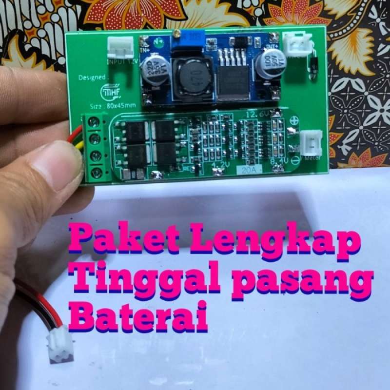 Jual Modul Ups Mini 2 Out. 12v Dan Variabel ( Bisa Diset Sesuai Kebutuhan - Pcb Saja Di Seller ...