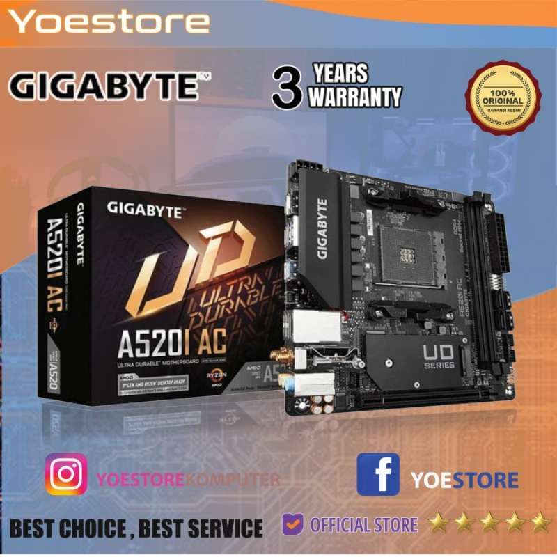 Jual Gigabyte A I Ac Am Amd Mini Itx Di Seller Velvet Store Cengkareng Timur Kota Jakarta